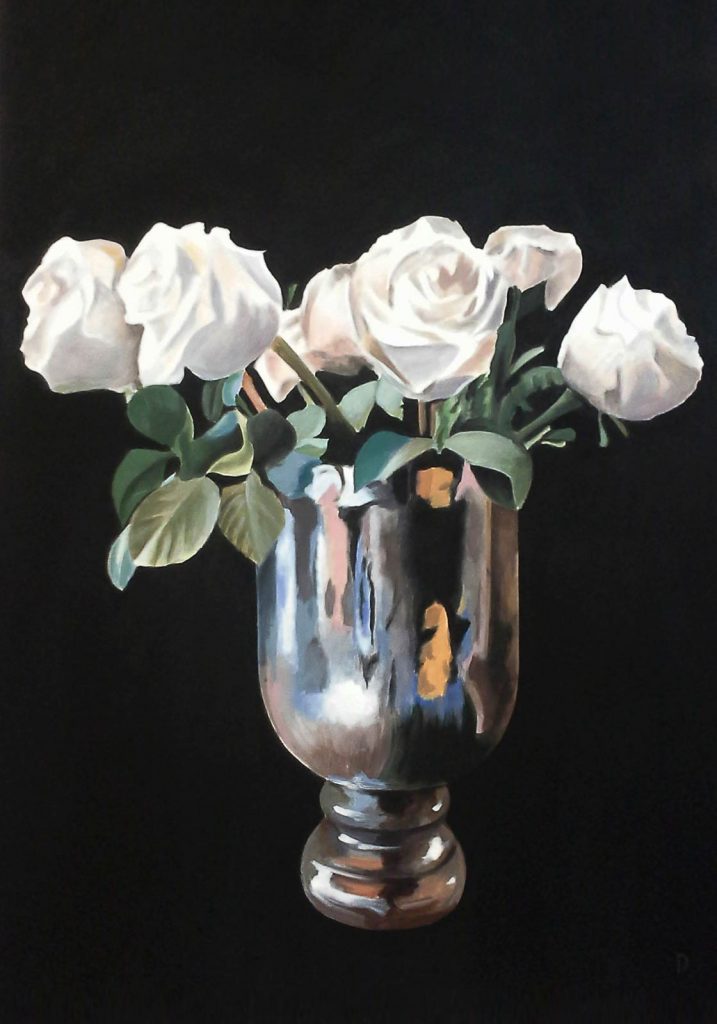 White Roses | Paintings | PICTOCLUB