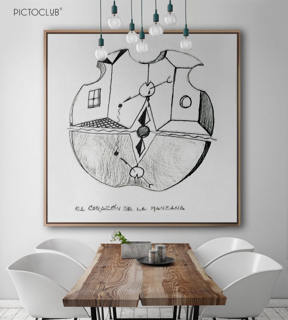 Apple Core | Paintings | PICTOCLUB