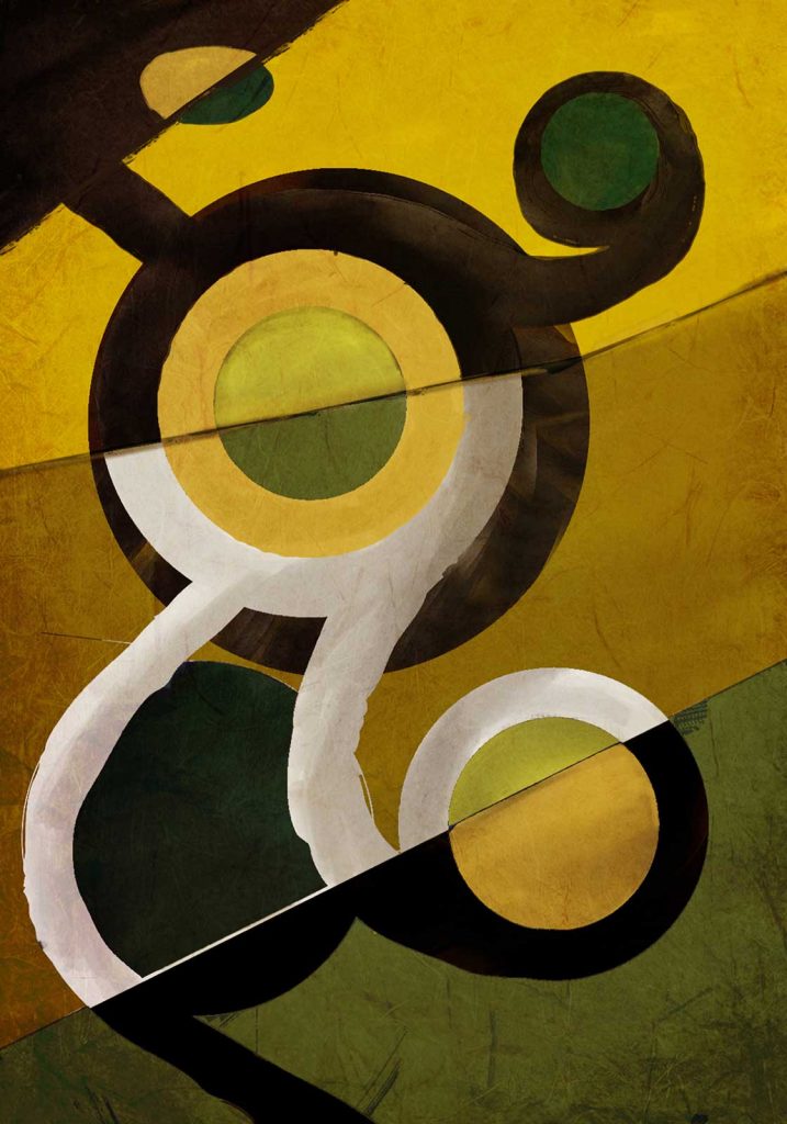 Crossing Circles | Paintings | PICTOCLUB