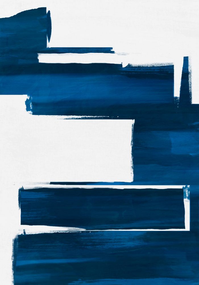 Blocks Blue | Paintings | PICTOCLUB