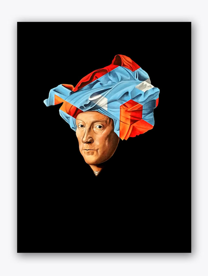 NFT Man in a Turban | PICTOCLUB | Limited-edition & Bespoke Art
