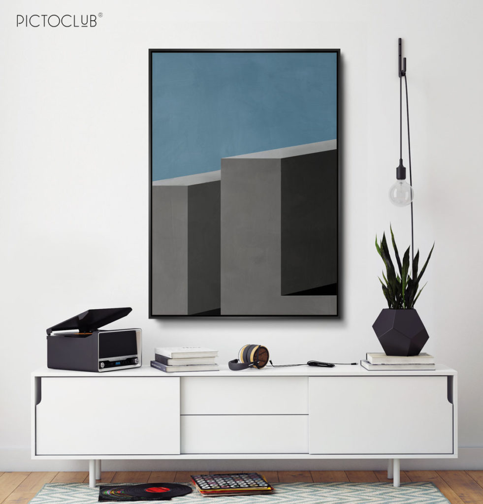 Iron Blocks | Paintings | PICTOCLUB