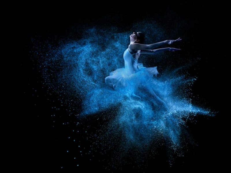 Blue Ice Ballerina | Photography | PICTOCLUB