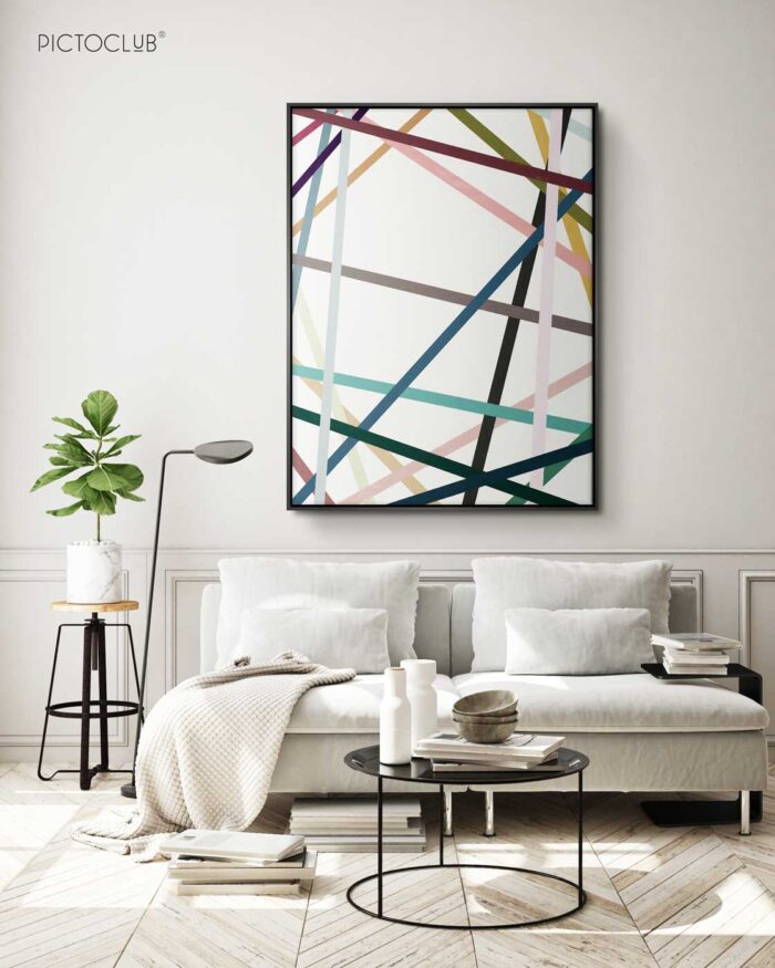 RAYS | Acrylic Painting | PICTOCLUB Online Art Gallery