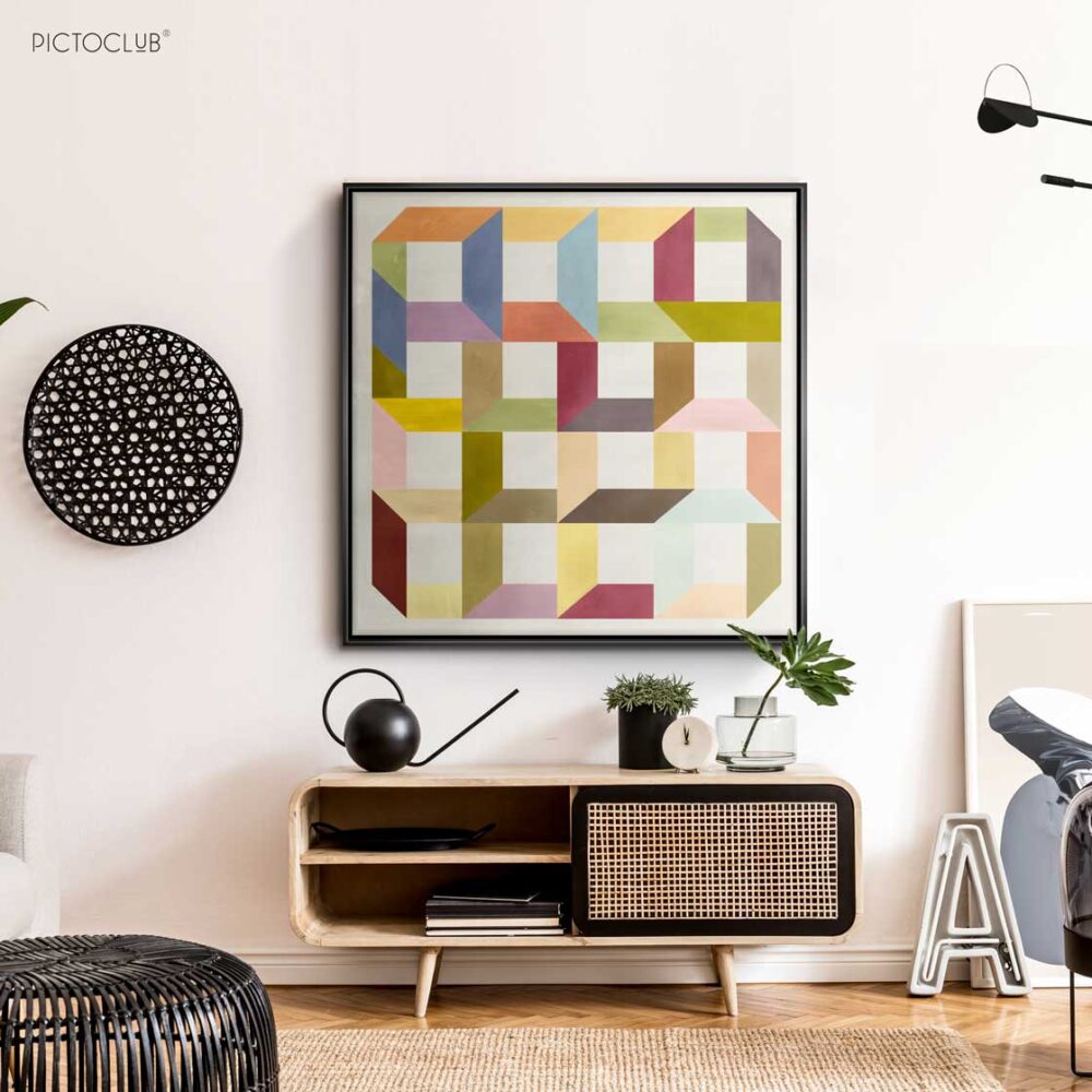 COLOUR GRID | Abstract Painting | PICTOCLUB