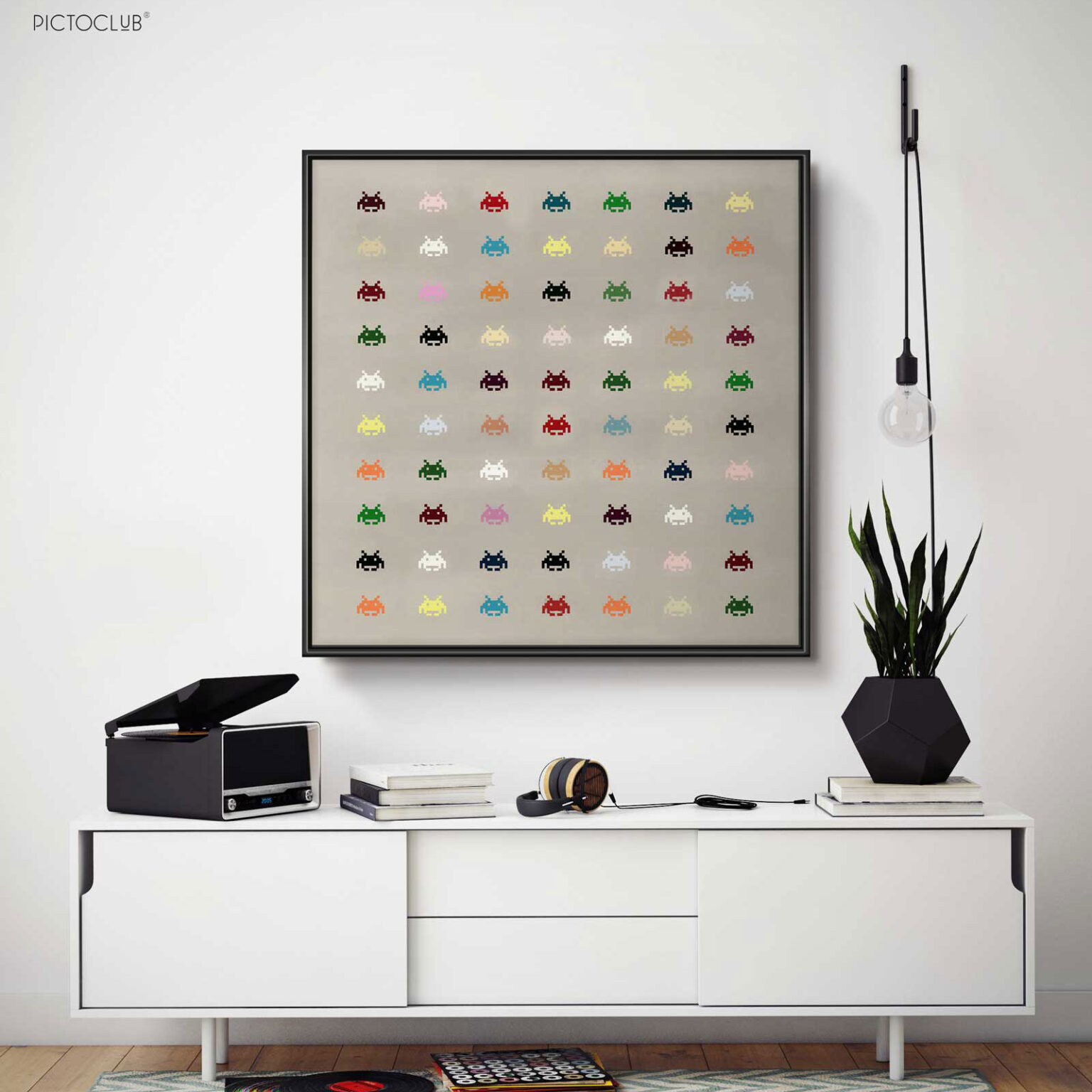 MARS ATTACKS | Abstract Painting | PICTOCLUB