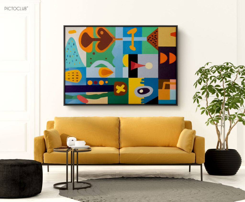 EDEN | Acrylic Painting | PICTOCLUB Online Art Galle