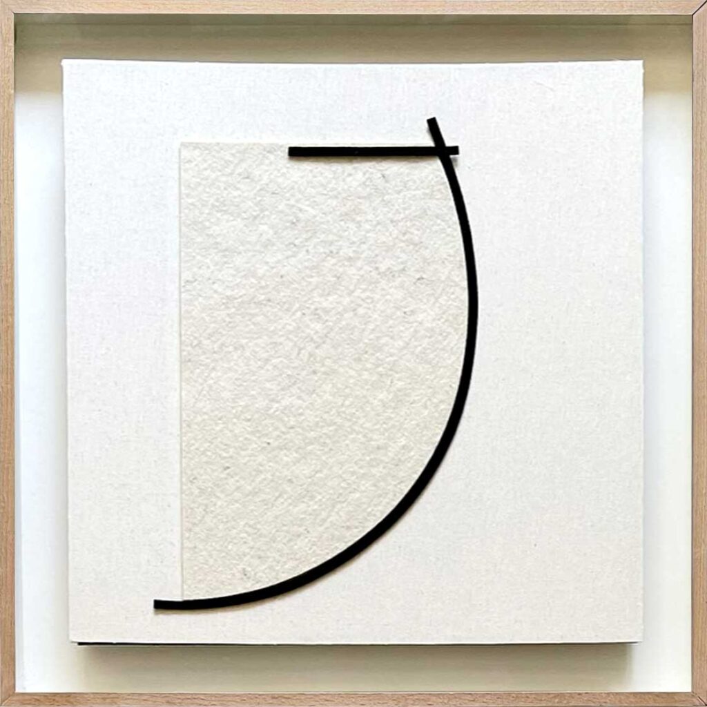 CURVA EN LÍNEA NEGRA 2 | Paintings | PICTOCLUB
