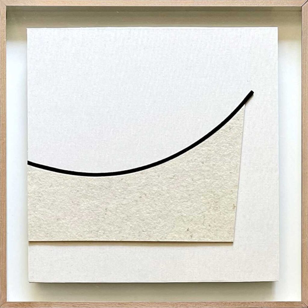CURVA EN LÍNEA NEGRA 3 | Paintings | PICTOCLUB