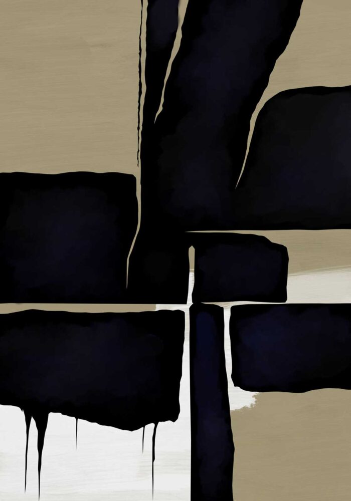 BLACK OIL | Acrylic Painting | PICTOCLUB Online Art Galle